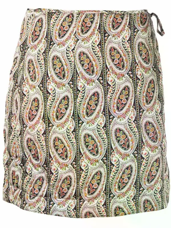 ByTiMo Paisley-print Skirt - Neutrals