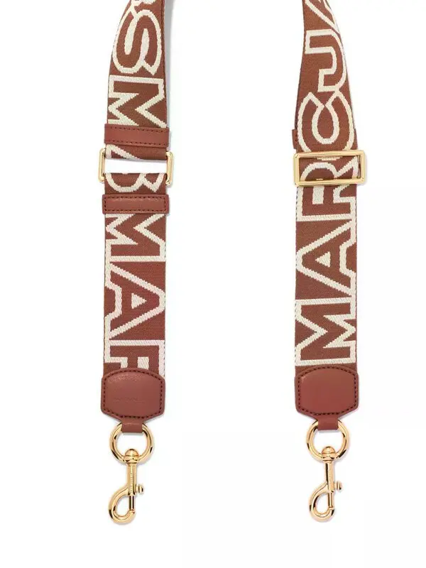 Marc Jacobs The Outline Logo Webbing Strap