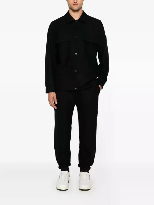 Stone Island Compass-badge Track Pants - Black