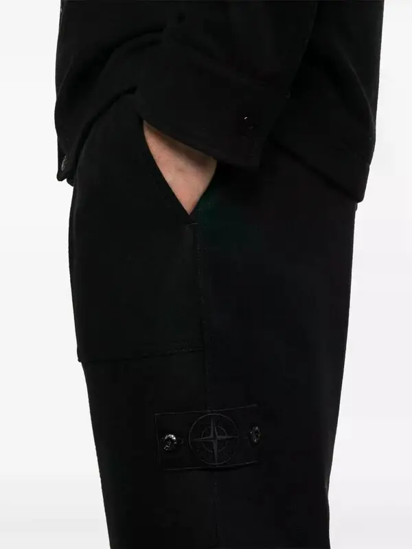 Stone Island Compass-badge Track Pants - Black