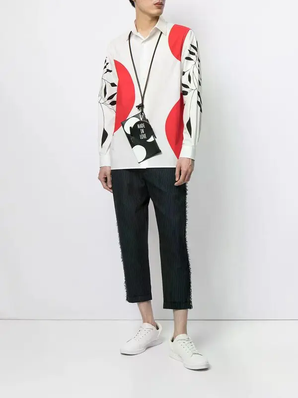 PORTS V Graphic-print Long-sleeve Shirt