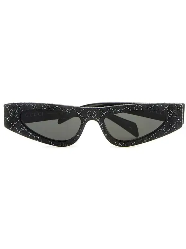 Gucci Gg Cat-eye Sunglasses - Black