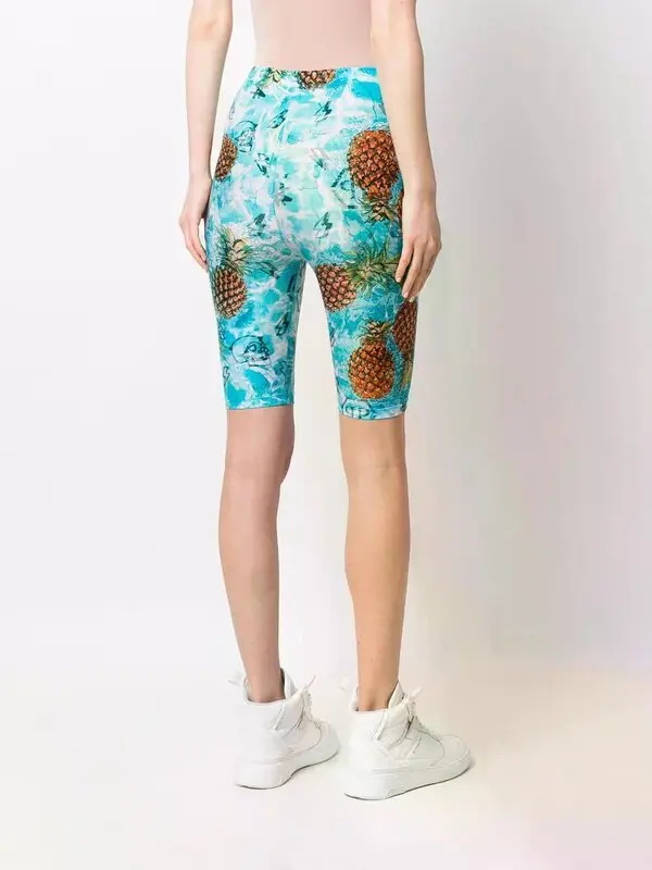 Philipp Plein Pineapple-print Shorts