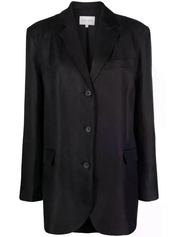Loulou De Saison Sora Linen-blend Blazer