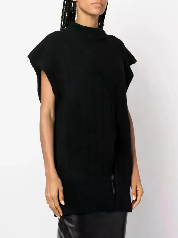 RUS Mock-neck Knit Jumper