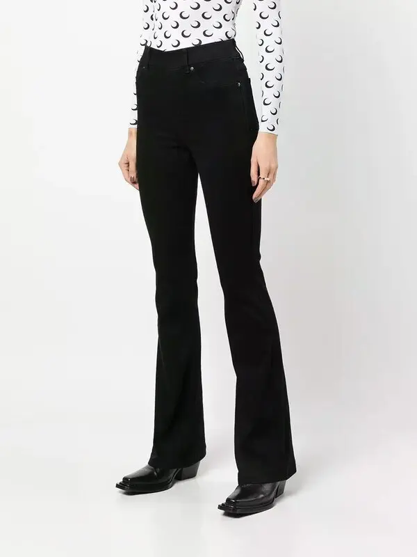 Spanx High-rise Flared Jeans