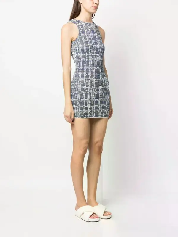 VITELLI Sleeveless Knitted Minidress