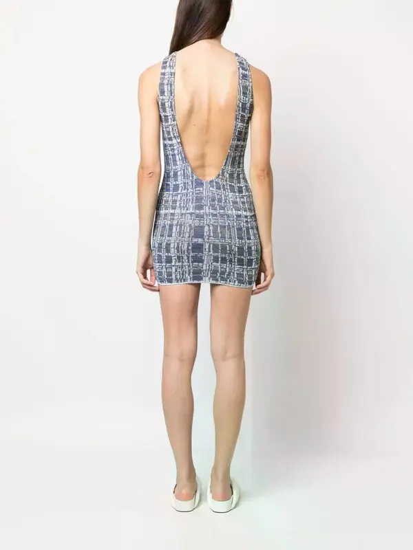 VITELLI Sleeveless Knitted Minidress