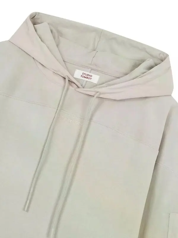 STUDIO TOMBOY Hooded Utility Pullover