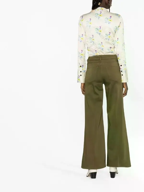 FRAME Le Pixie Palazzo Wide-leg Jeans