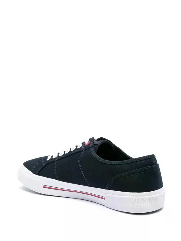 Tommy Hilfiger Signature-detail Low-top Sneakers - Blue