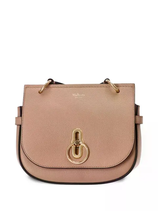 Mulberry Amberley Leather Satchel - Neutrals