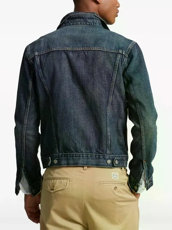 Polo Ralph Lauren Classic-collar Cotton Denim Jacket