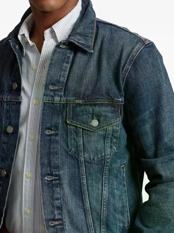 Polo Ralph Lauren Classic-collar Cotton Denim Jacket