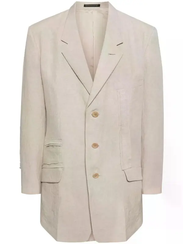 Y’s Linen Panelled Jacket