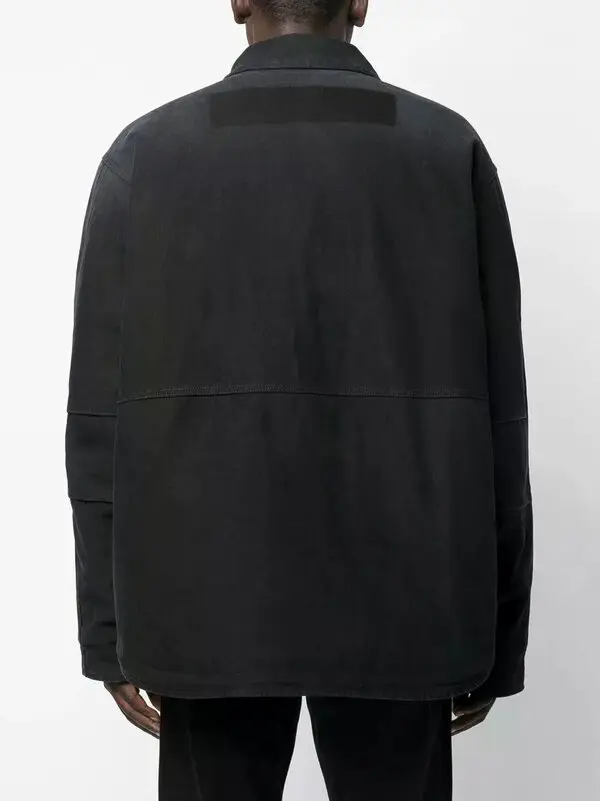 Heron Preston Logo-embroidered Denim Jacket