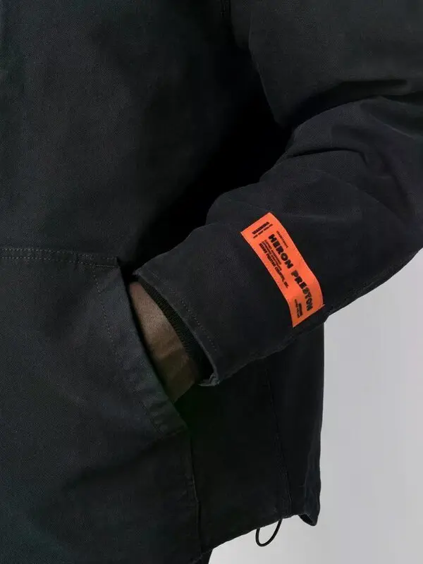 Heron Preston Logo-embroidered Denim Jacket