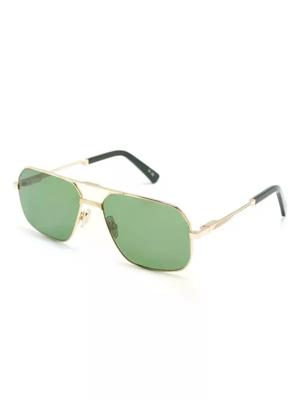 MARCH LA.B Double-bridge Pilot-frame Sunglasses - Gold