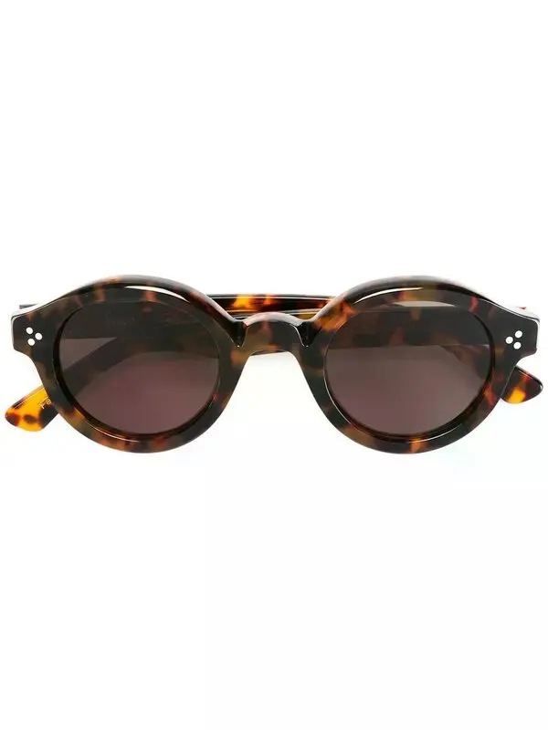 LESCA Lacorbs Sunglasses - Brown