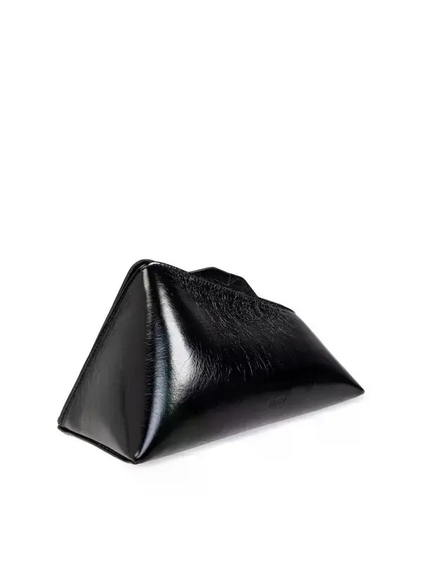 Attico 8.30pm Clutch Bag - Black