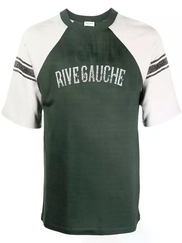 Saint Laurent Rive Gauche Raglan T-shirt