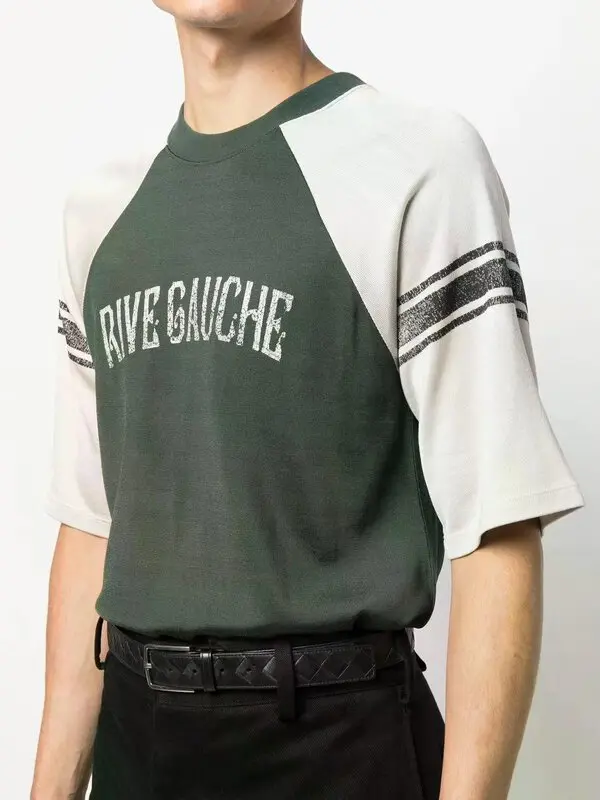 Saint Laurent Rive Gauche Raglan T-shirt