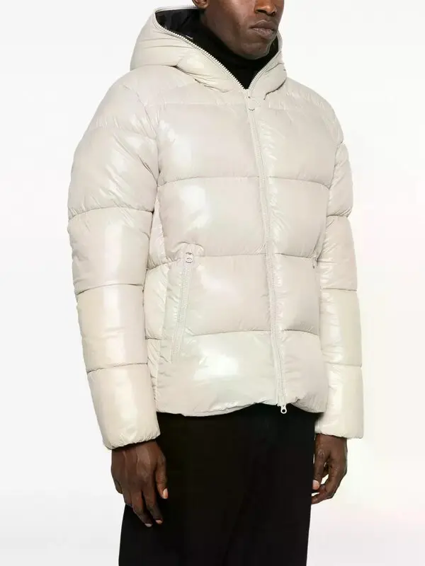 SAVE THE DUCK Logo-patch Puffer Jacket
