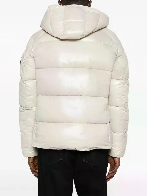 SAVE THE DUCK Logo-patch Puffer Jacket