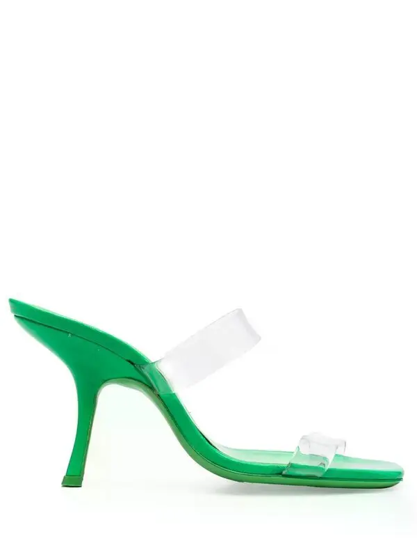 By Far Clara 100mm Square-toe Sandals