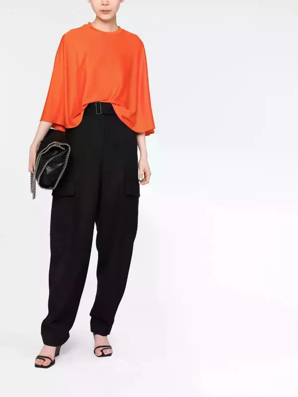 Stella McCartney Draped High-low Blouse