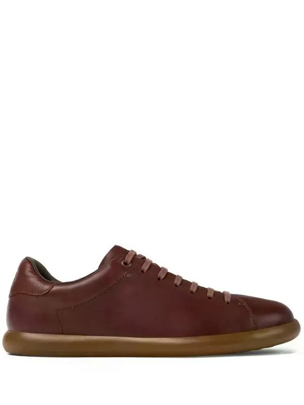 Camper Pelotas Soller Leather Lace-up Sneakers - Brown