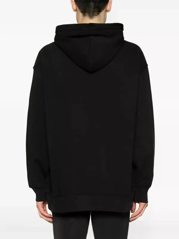 On Monogram-print Hoodie