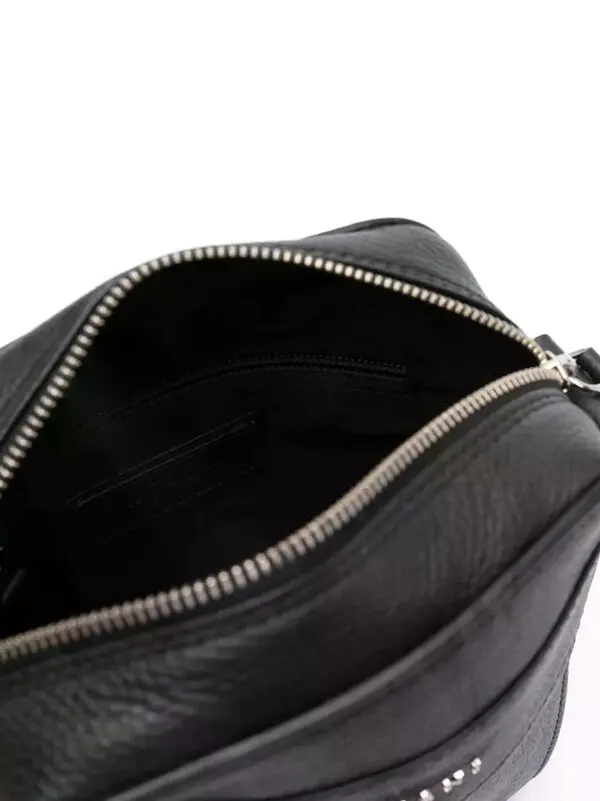 Orciani Mini Micron Leather Messenger Bag