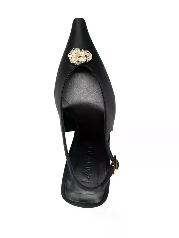LANVIN Pointed-toe Slingback Pumps