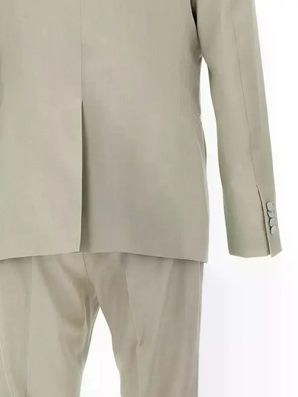 Tagliatore Wool Suit - Neutrals