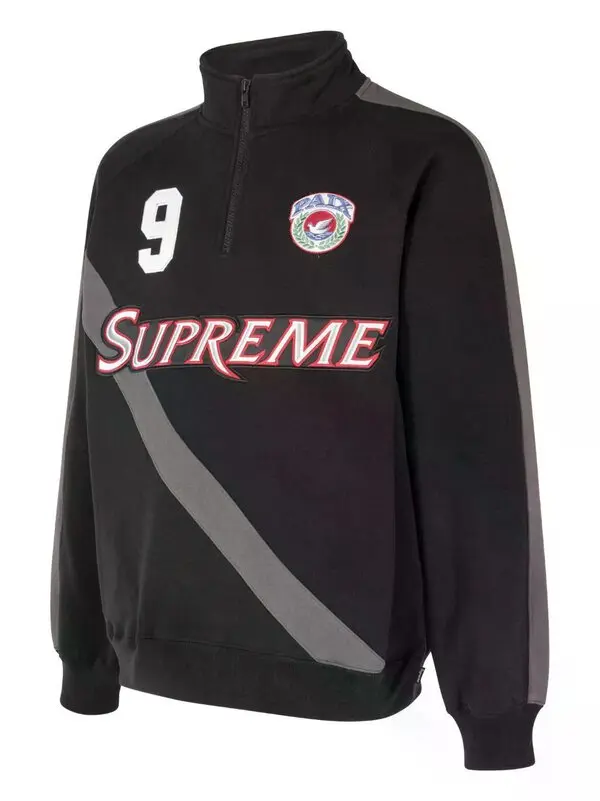 Supreme Logo-appliquéd Sweatshirt