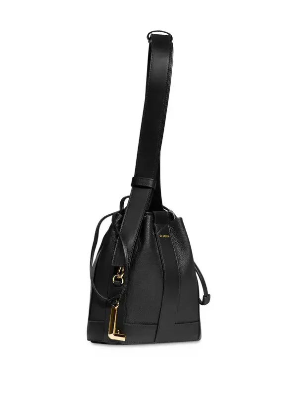 LANCEL Small Elles Bucket Bag - Black