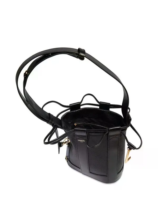 LANCEL Small Elles Bucket Bag - Black