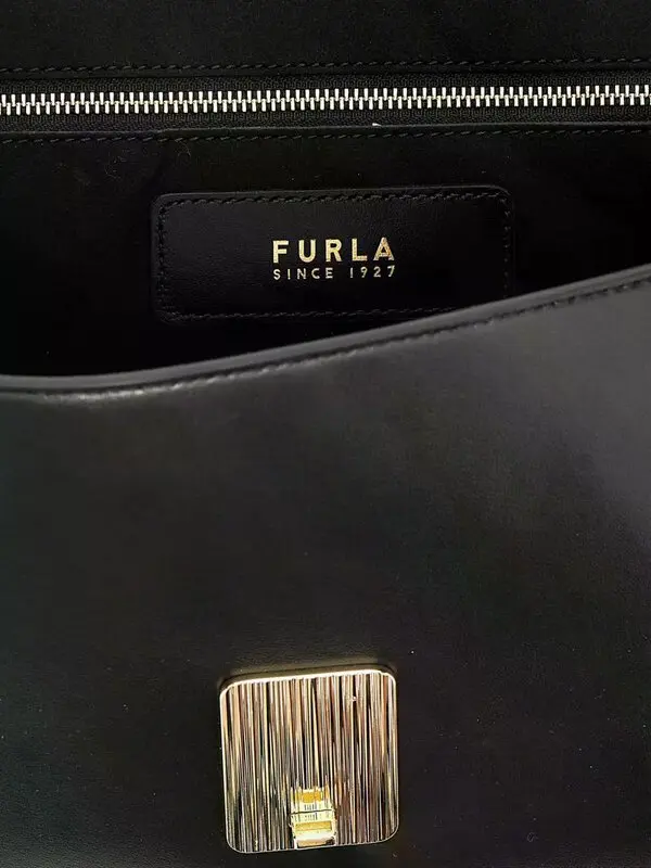 Furla Meridiana Shoulder Bag - Black