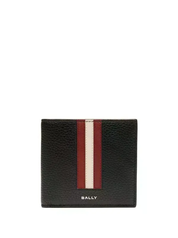 Bally Logo-stamp Leather Wallet - Black