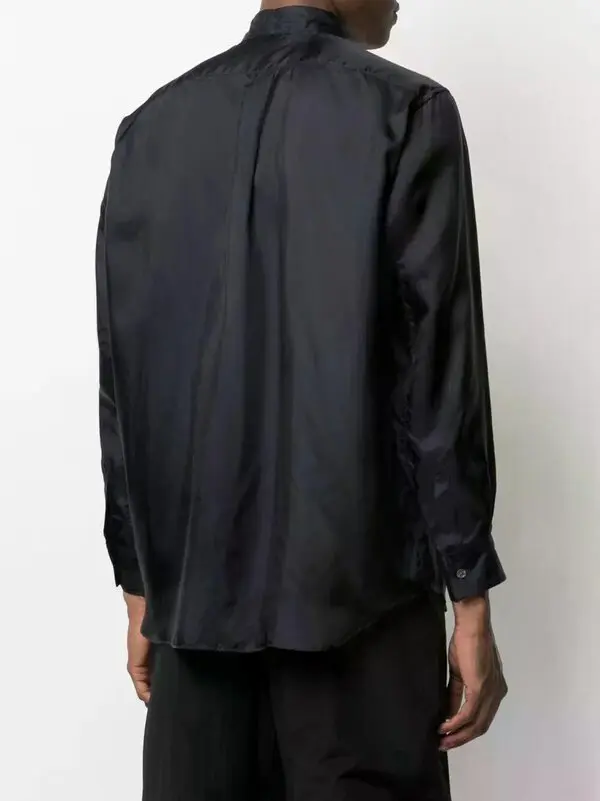 Comme Des Garçons Pointed Collar Long-sleeved Shirt