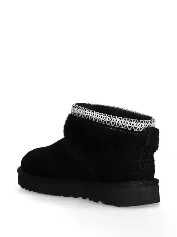 UGG Mini Crescent Ankle Boots - Black