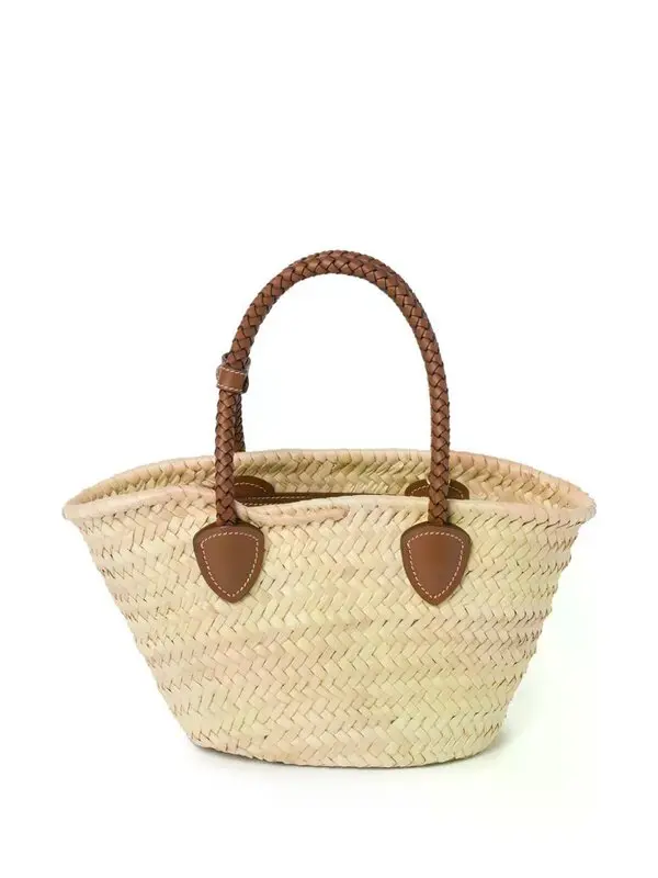 Miu Miu Woven Fabric Tote Bag