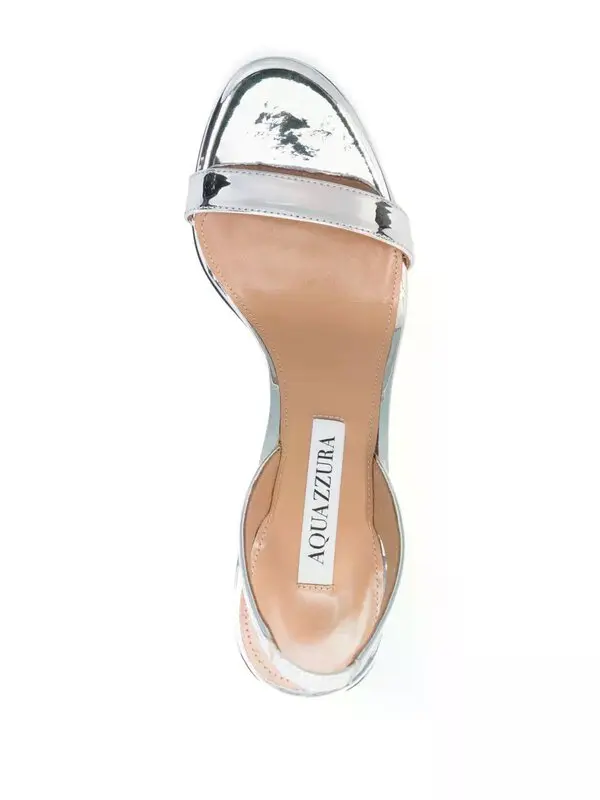 AQUAZZURA So Nude 85mm Slingback Sandals