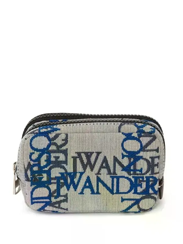 JW Anderson Logo Jacquard Zip Pouch