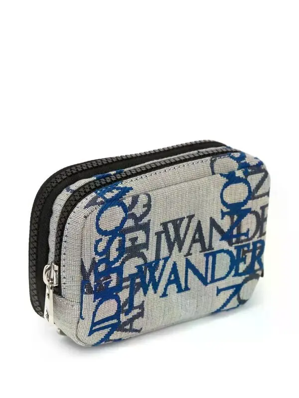 JW Anderson Logo Jacquard Zip Pouch
