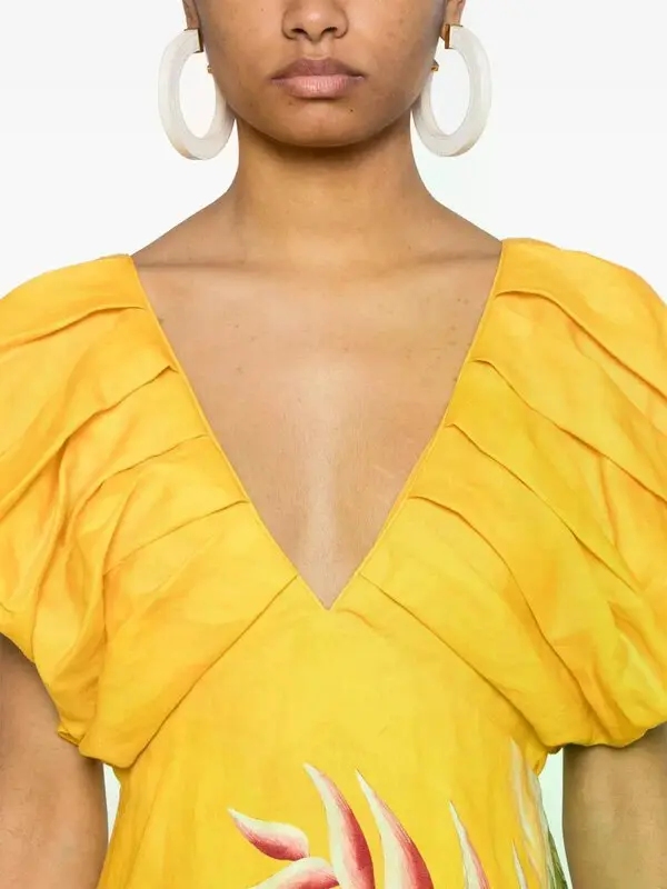 Farm Rio Spring Awakening Midi Dress