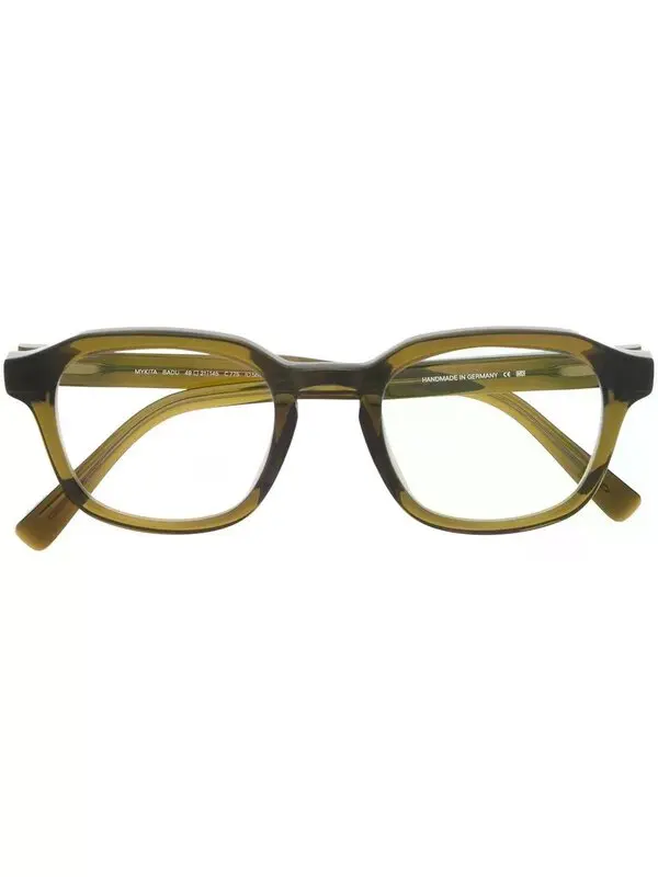 Mykita Badu Square-frame Glasses - Green