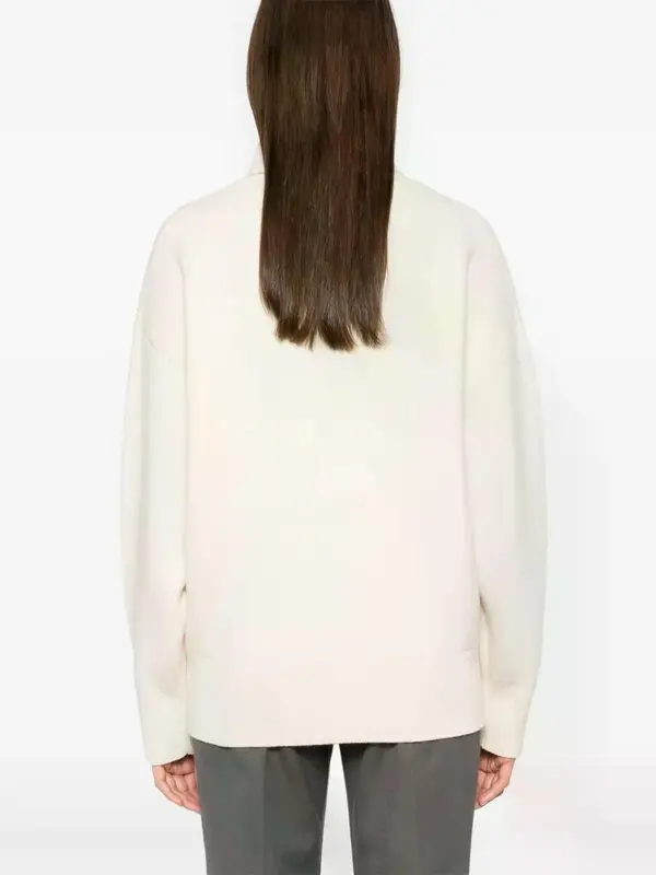 TOTEME Double-knit Turtleneck Sweater