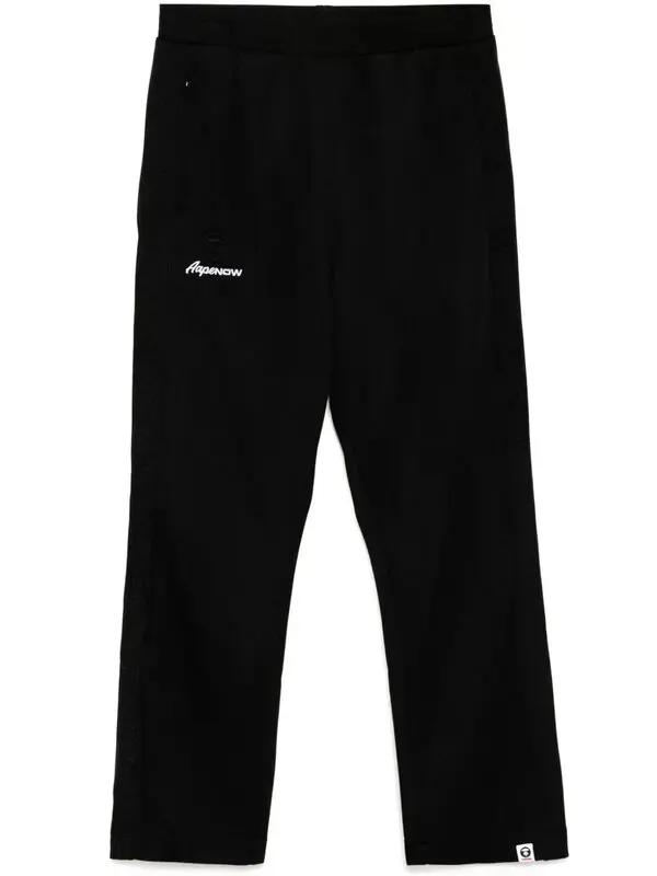AAPE BY *A BATHING APE Moonface-logo Track Pants